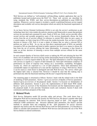 QOS Aware Formalized Model for Semantic Web Service Selection | PDF