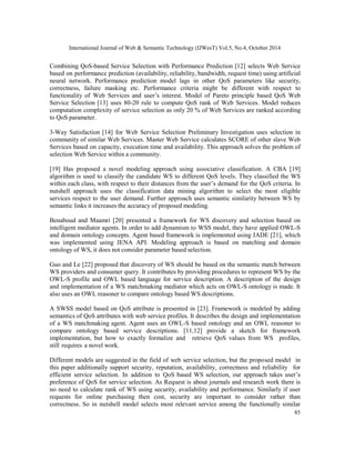 QOS Aware Formalized Model for Semantic Web Service Selection | PDF