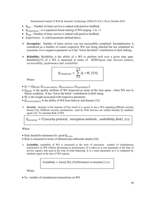 QOS Aware Formalized Model for Semantic Web Service Selection | PDF
