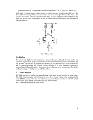 A 20 Gb/s INJECTION-LOCKED CLOCK AND DATA RECOVERY CIRCUIT | PDF