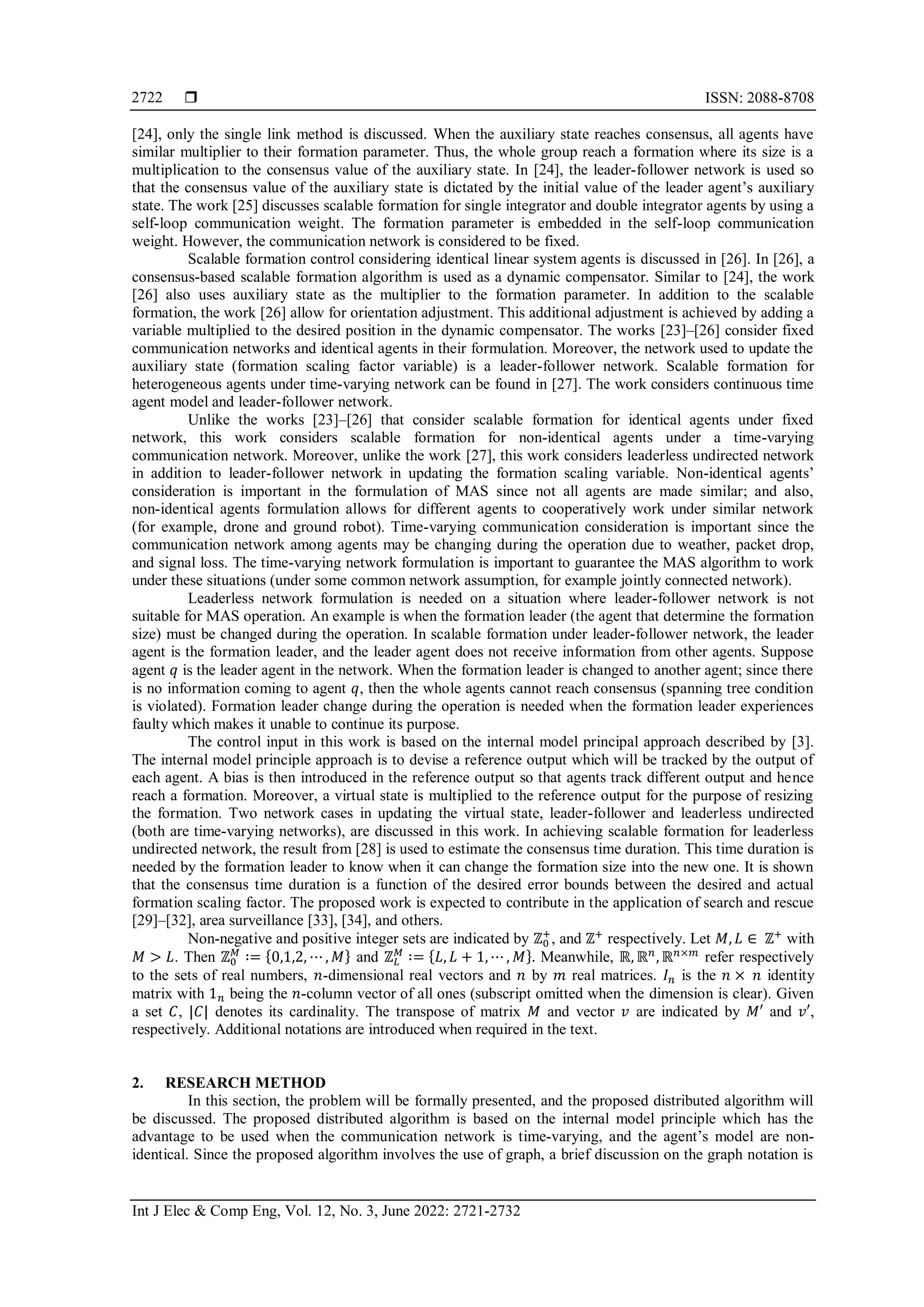 Formation control of non-identical multi-agent systems | PDF