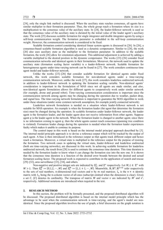 Formation control of non-identical multi-agent systems | PDF