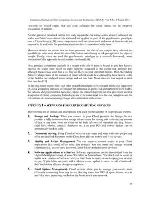 Laypeople's and Experts' Risk Perception of Cloud Computing Services | PDF