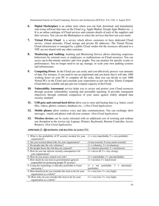 Laypeople's and Experts' Risk Perception of Cloud Computing Services | PDF