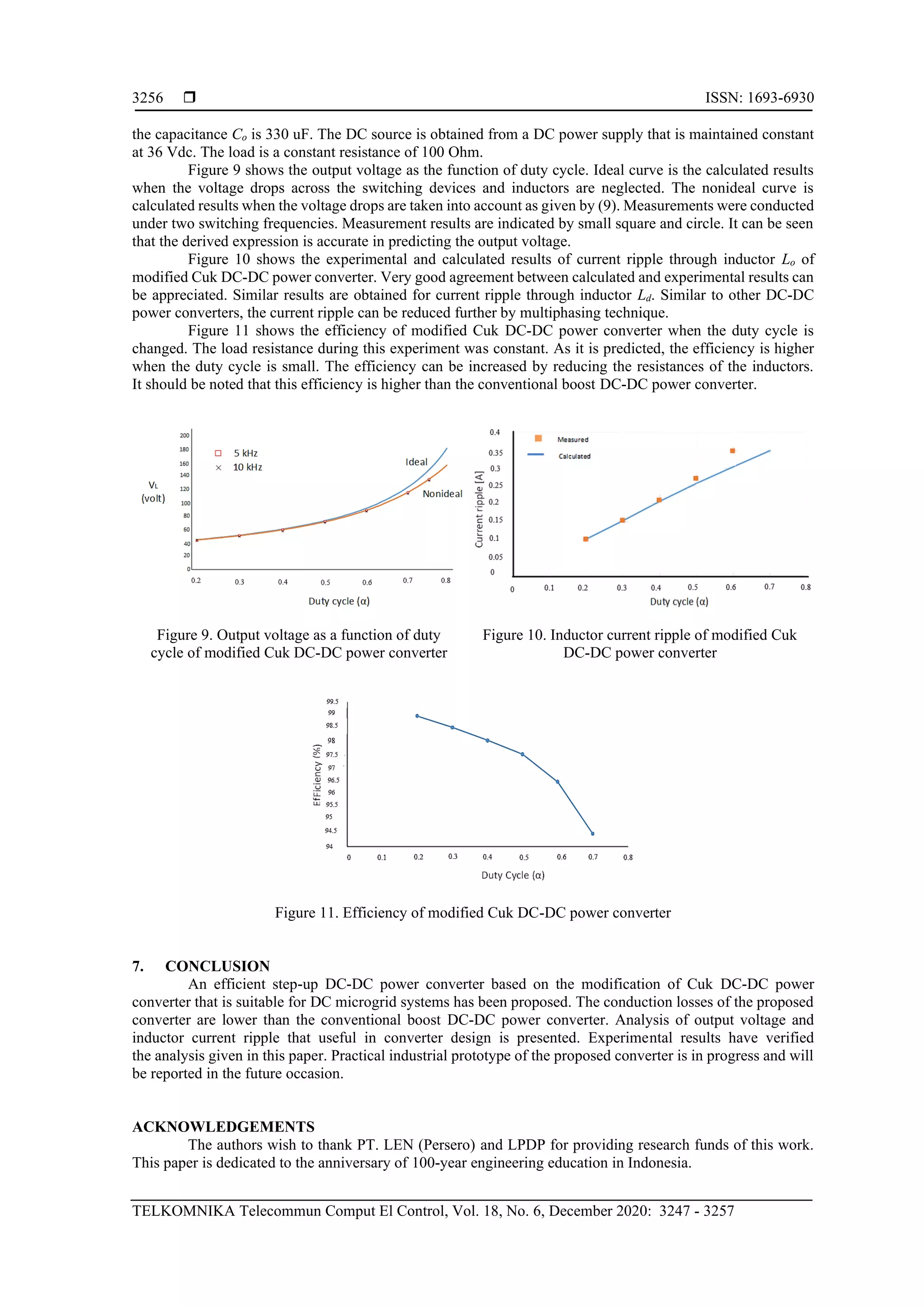 A modified Cuk DC-DC converter for DC microgrid systems | PDF