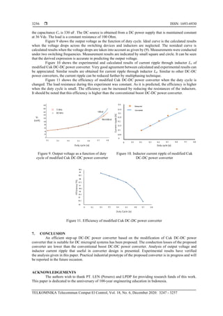 A modified Cuk DC-DC converter for DC microgrid systems | PDF
