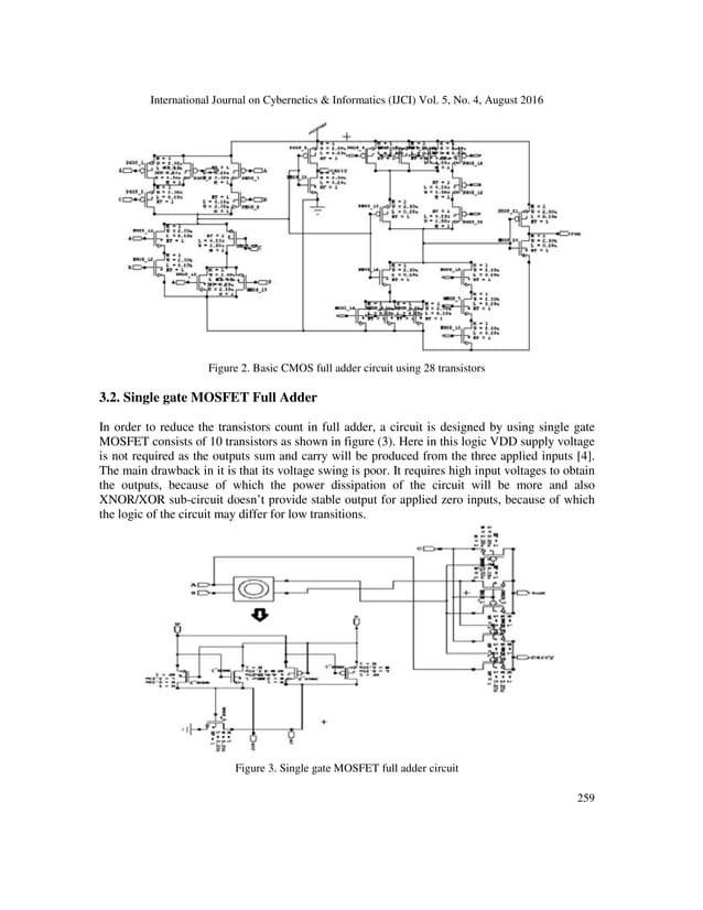 Comparative Performance Analysis Of Low Power Full Adder Design In Different Logics In 22nm