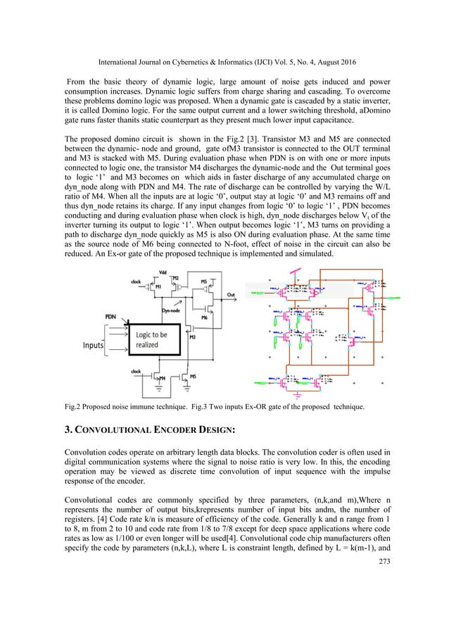 Noise Immune Convolutional Encoder Design and Its Implementation in Tanner | PDF