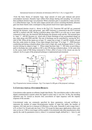 NOISE IMMUNE CONVOLUTIONAL ENCODER DESIGN AND ITS IMPLEMENTATIONIN TANNER | PDF