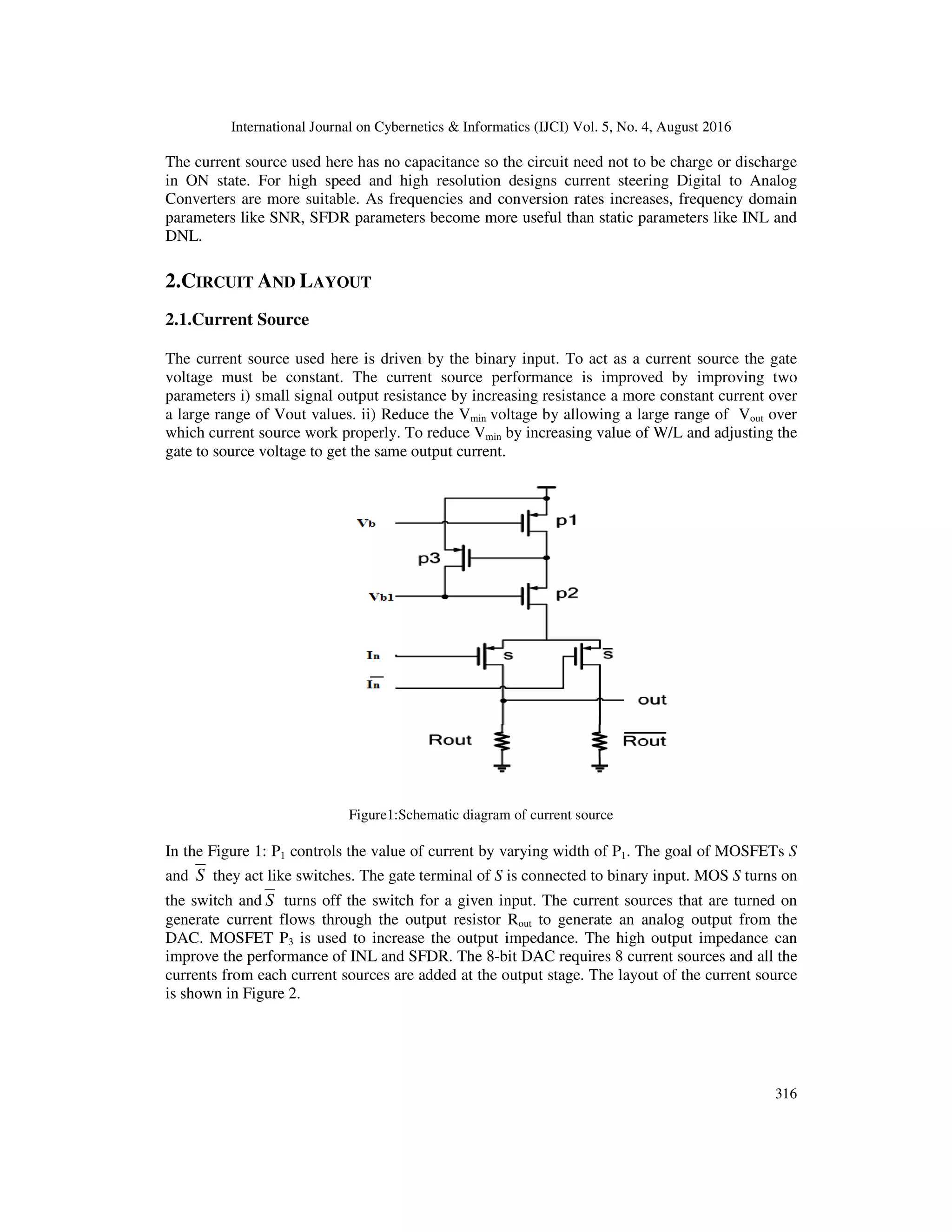 A 130-NM CMOS 400 MHZ 8-Bit Low Power Binary Weighted Current Steering ...