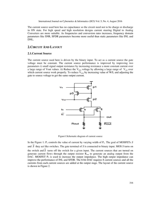 A 130-NM CMOS 400 MHZ 8-Bit Low Power Binary Weighted Current Steering DAC | PDF