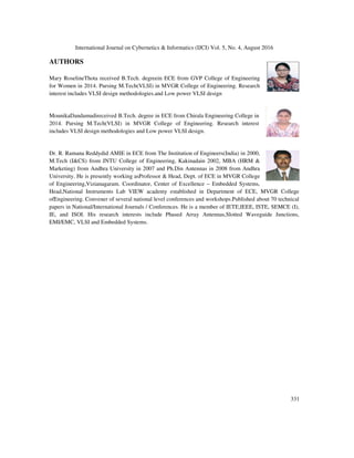 Design of Processing Element (PE3) for Implementing Pipeline FFT Processor | PDF