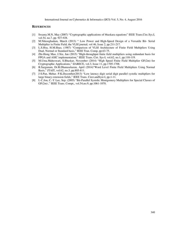 Implementation of Low-Complexity Redundant Multiplier Architecture for ... Implementation of Low-Complexity Redundant Multiplier Architecture for ...