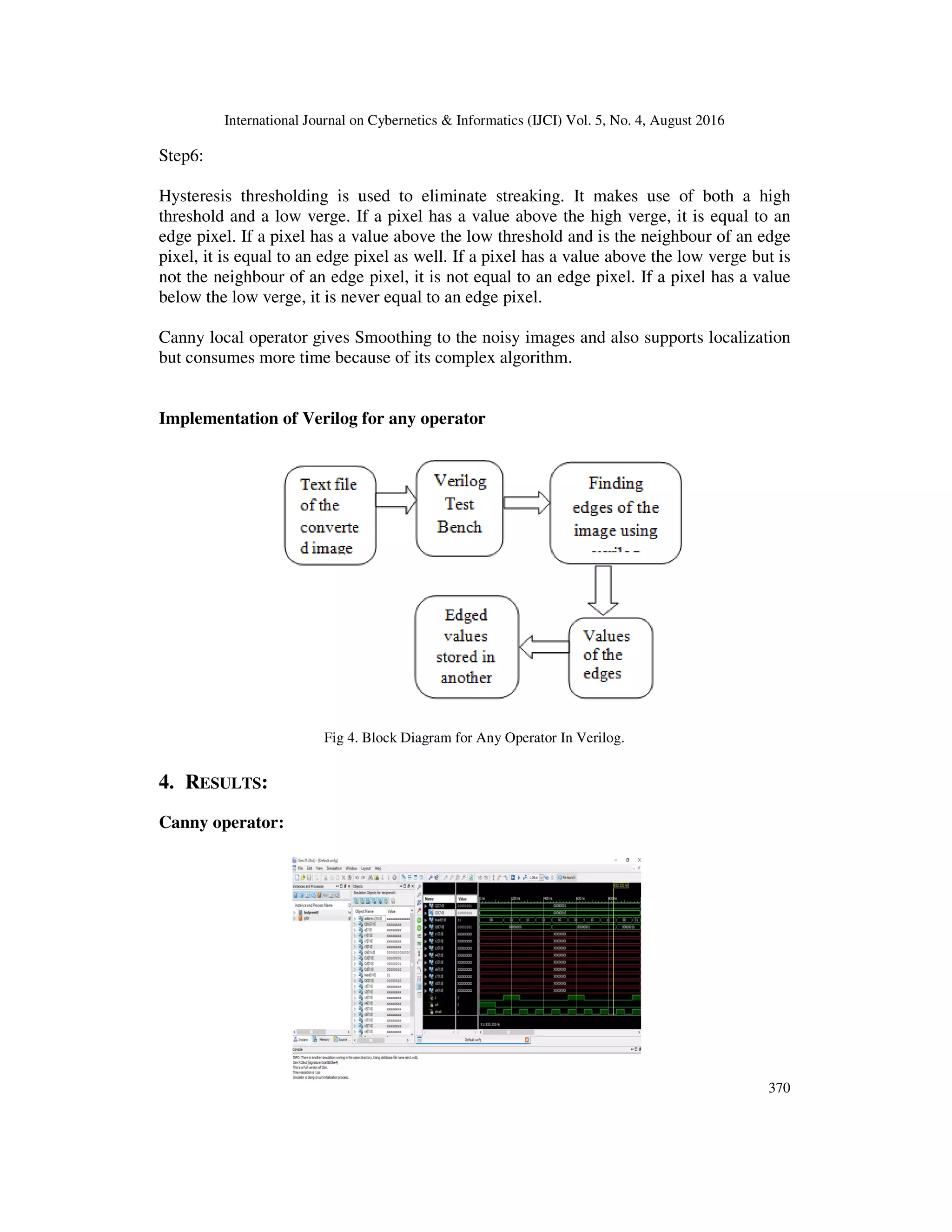 Enhanced Optimization Of Edge Detection For High Resolution Images Using Verilog Hardware