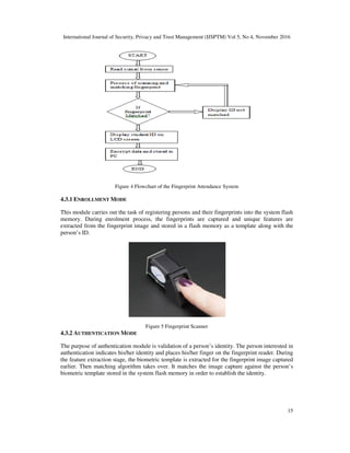 A WIRELESS FINGERPRINT ATTENDANCE SYSTEM | PDF