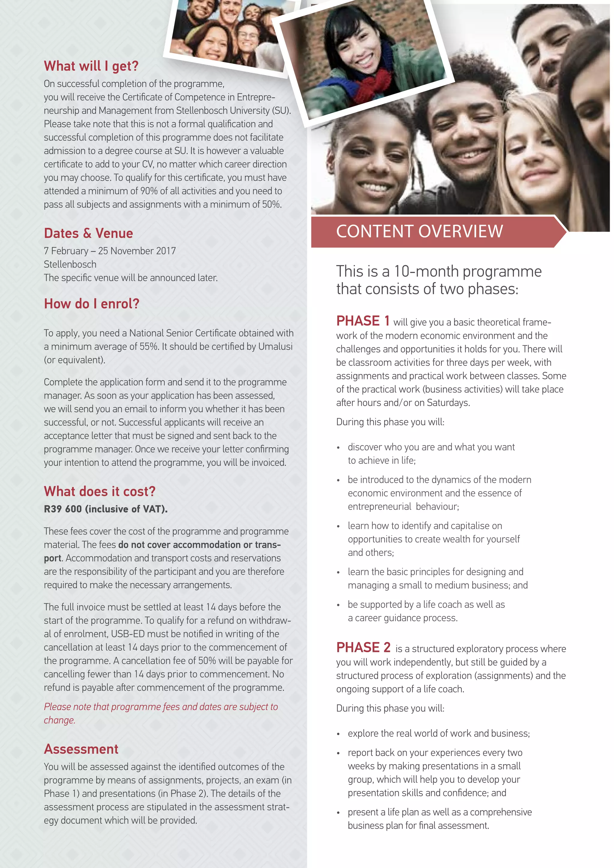 Young-Minds-Entrepreneurship-Programme-2017 | PDF