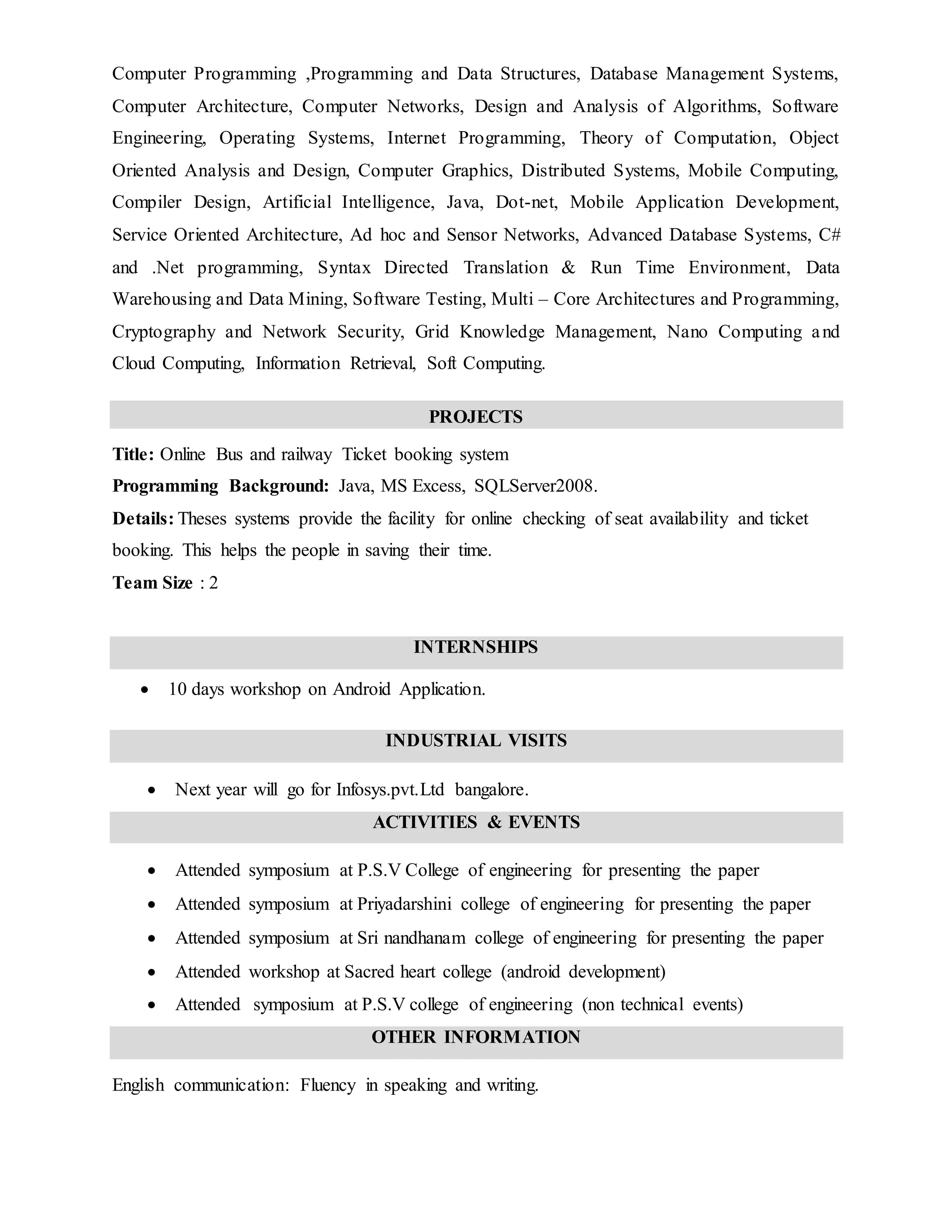 FATHIMA | DOCX | Programming Languages | Computing