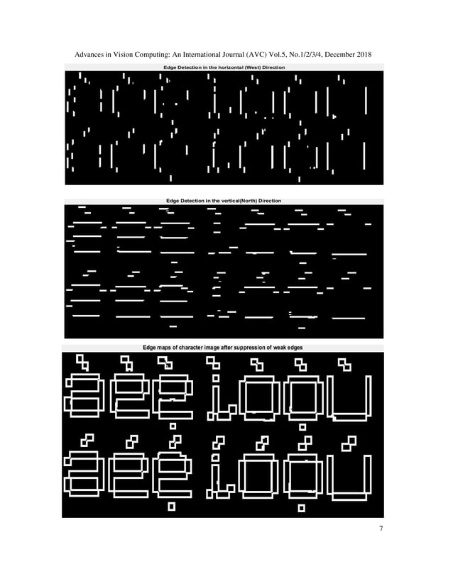 EDGE DETECTION ALGORITHM FOR YORUBA CHARACTER RECOGNITION | PDF