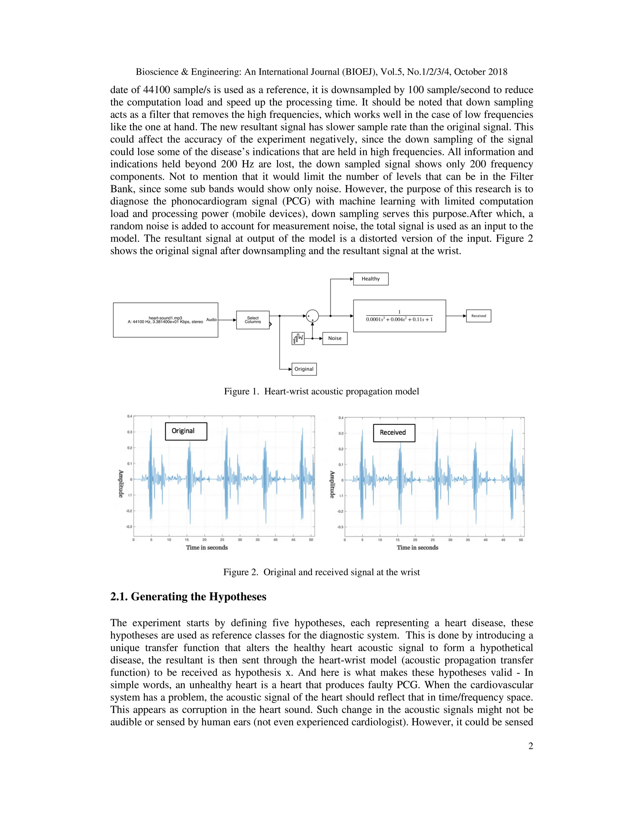 Phonocardiogram Based Diagnosis Using Machine Learning : Parametric ...