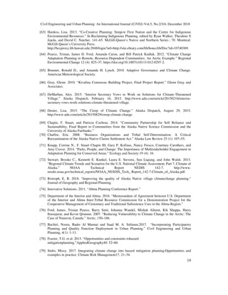 TOWARDS MORE COMMUNITY-ORIENTED AND COLLABORATIVE PLANNING FOR ALASKA ...