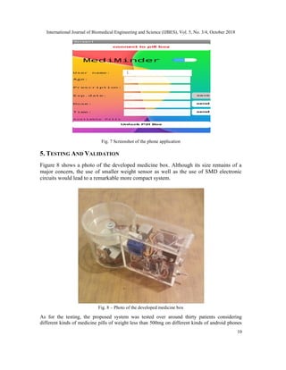 DESIGN OF A SAFE AND SMART MEDICINE BOX | PDF