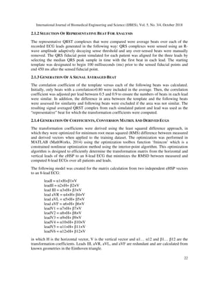 E-HEALTH BIOSENSOR PLATFORM FOR NONINVASIVE HEALTH MONITORING FOR THE ELDERLY IN LOW RESOURCE ...