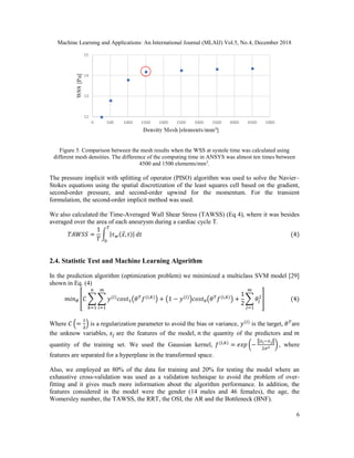STUDY ON CEREBRAL ANEURYSMS: RUPTURE RISK PREDICTION USING GEOMETRICAL PARAMETERS AND WALL SHEAR ...