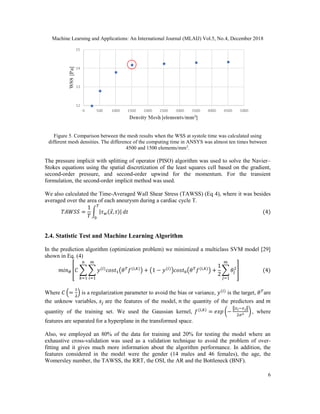 STUDY ON CEREBRAL ANEURYSMS: RUPTURE RISK PREDICTION USING GEOMETRICAL PARAMETERS AND WALL SHEAR ...