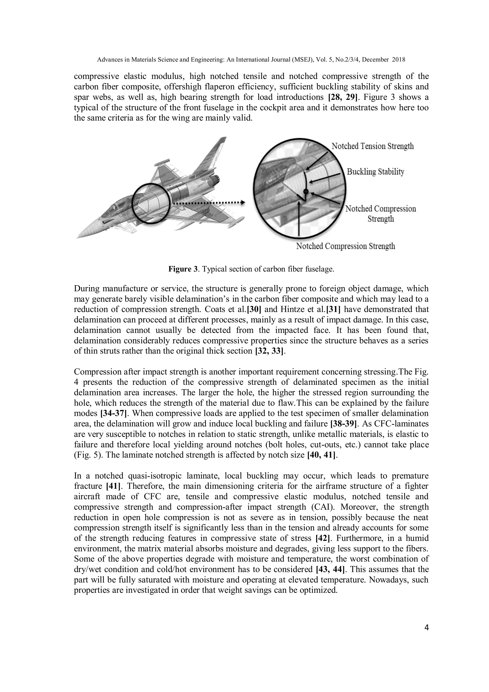 Criteria for the Selection of Carbon Fiber Composite Materials for Fighter Aircraft | PDF