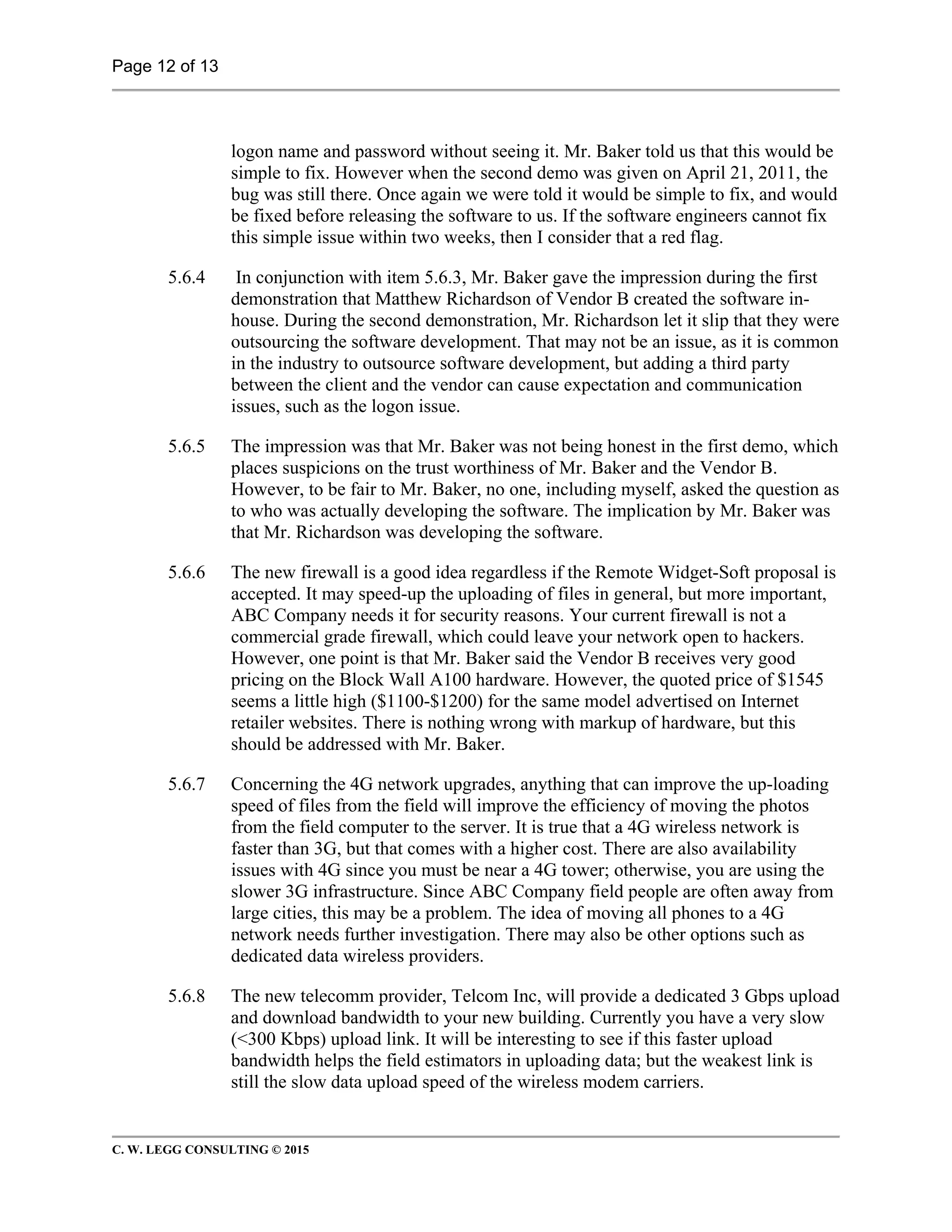 Consultation Report Sample | PDF