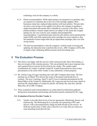 Consultation Report Sample | PDF