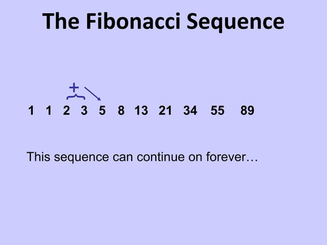 541 Interactive ppt Fibonacci Sequence