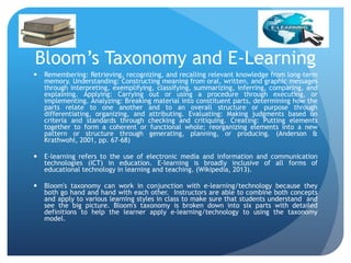 541 team b bloom's taxonomy | PPT
