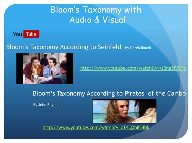 541 team b bloom's taxonomy | PPT