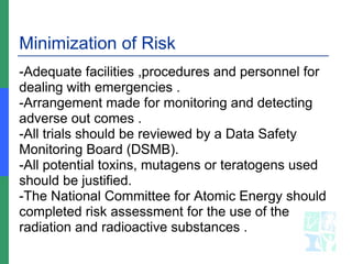 Benefits & Risks in Research Involving Human Particpants | PPT