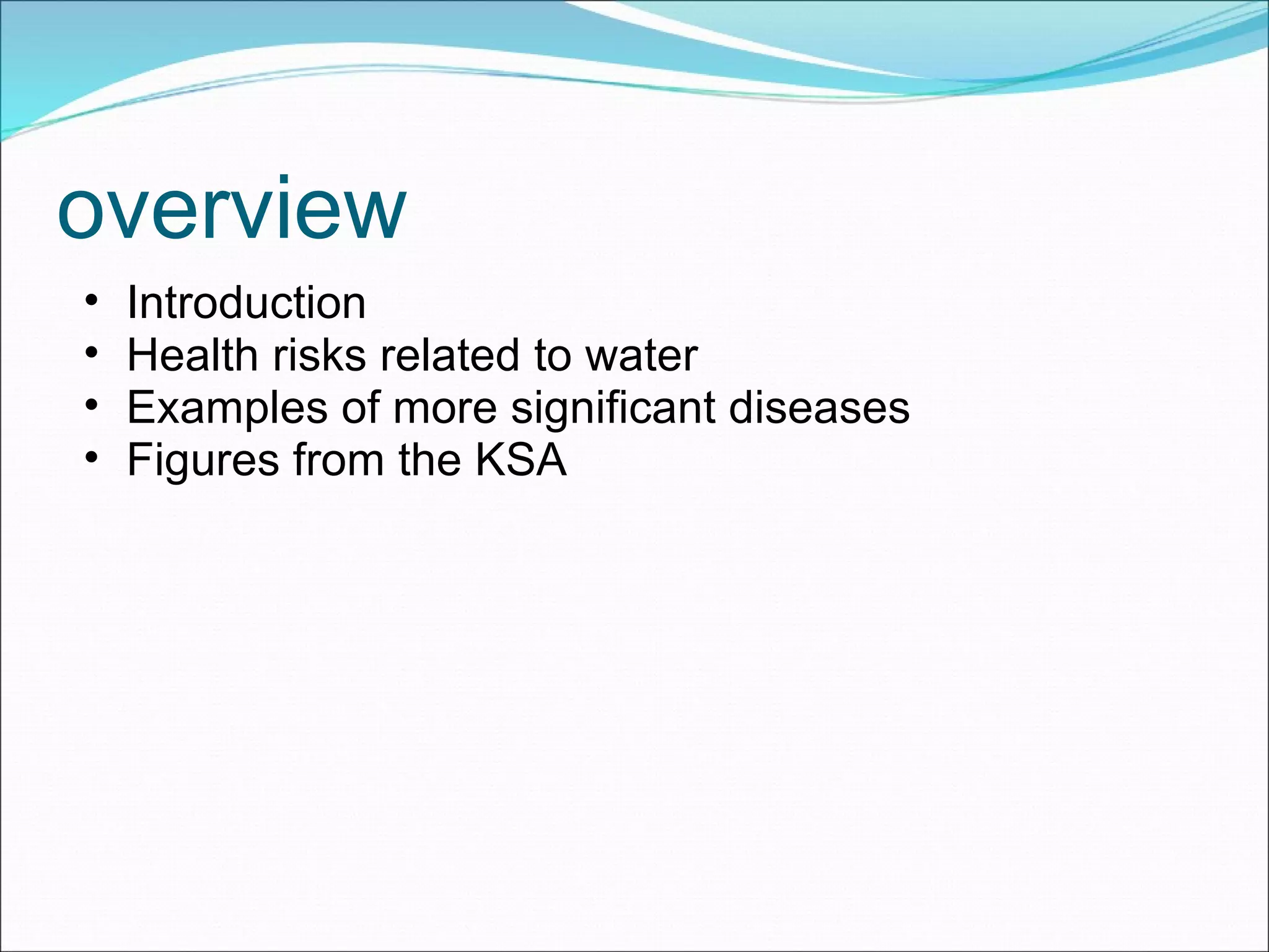 Water-related diseases | PPT