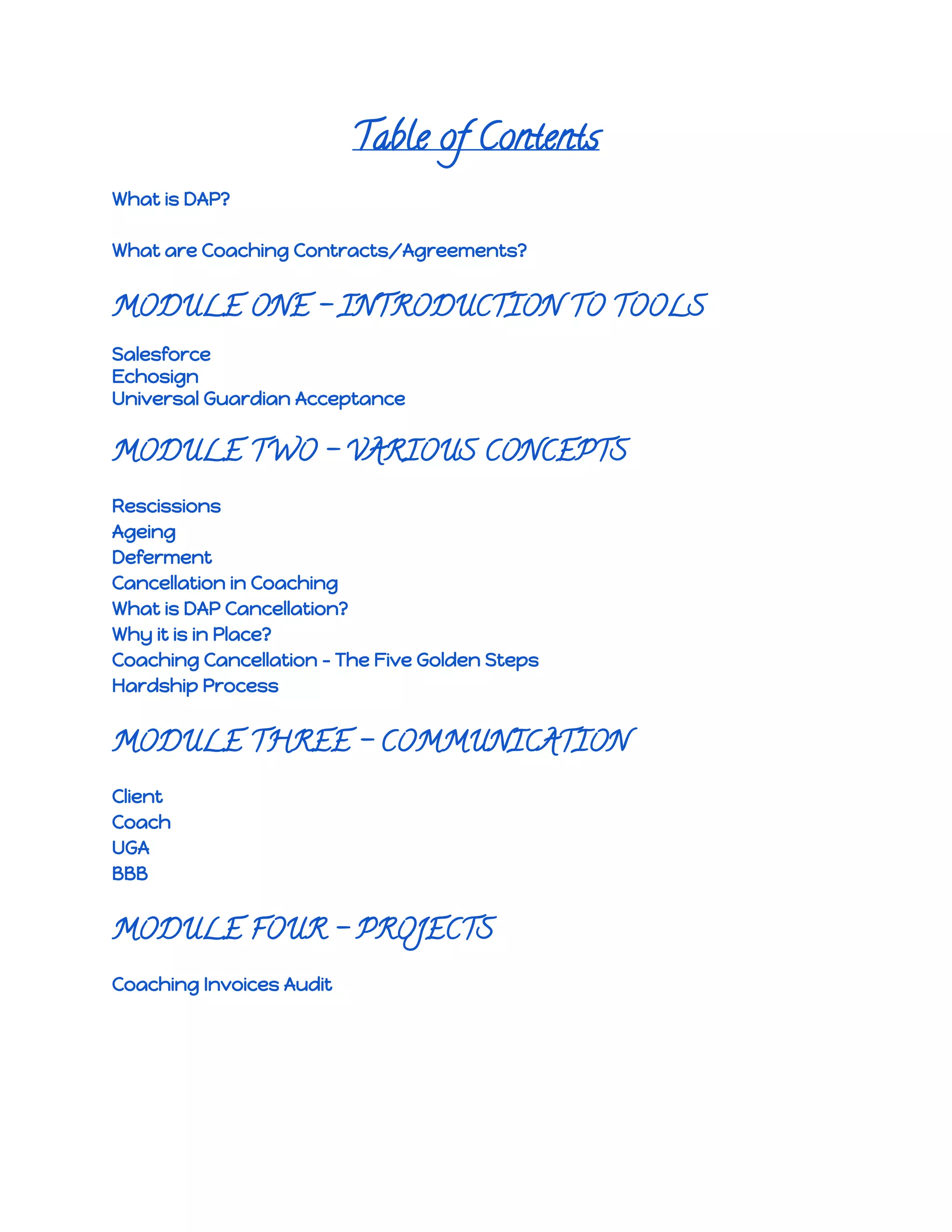 DAPComprehensiveDocumentation | PDF
