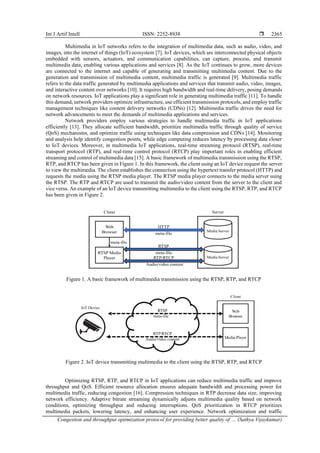 Congestion and throughput optimization protocol for providing better quality of service and ...