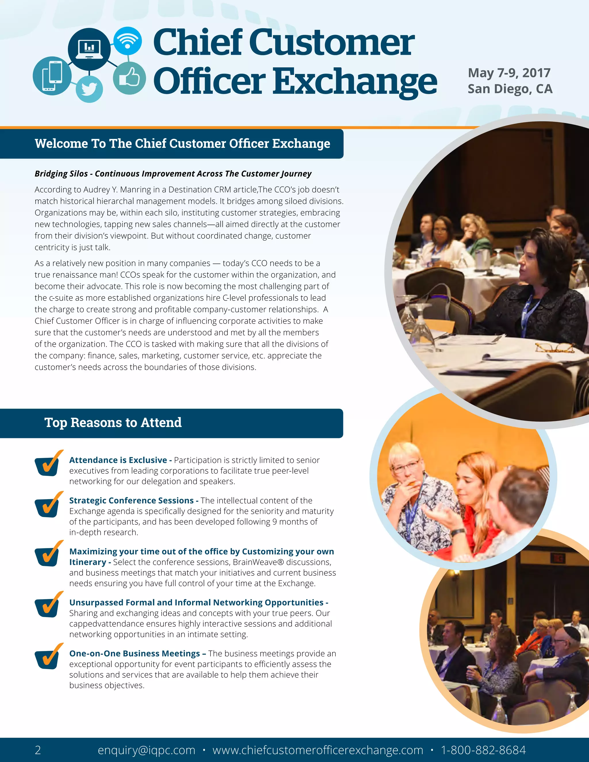 Chief Customer Experience Exchange | PDF