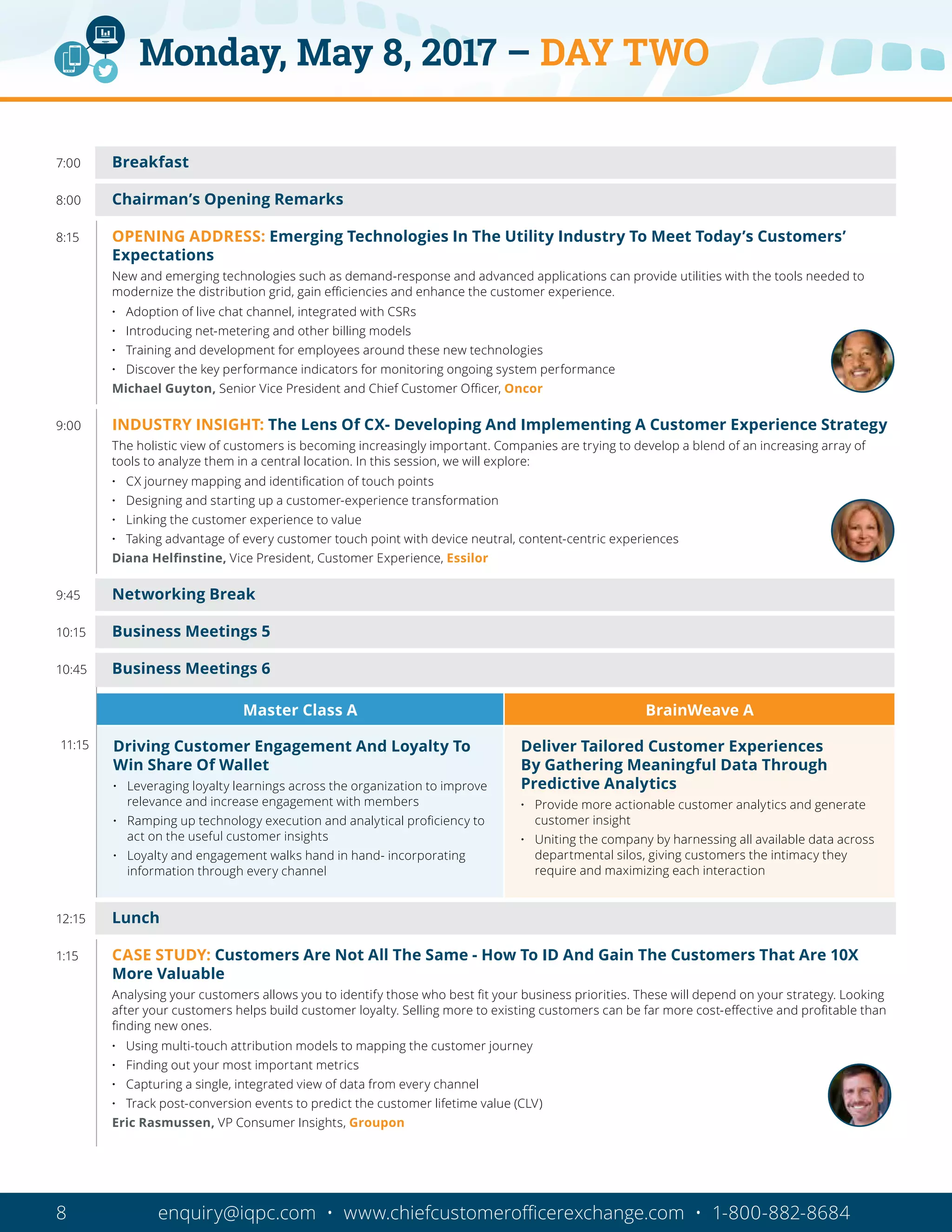 Chief Customer Experience Exchange | PDF