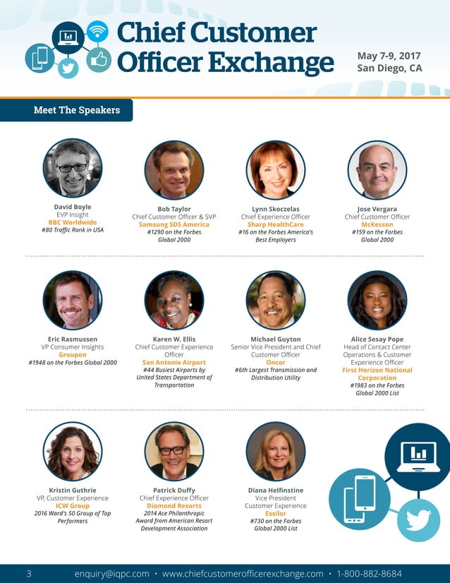 Chief Customer Experience Exchange | PDF