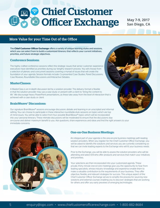 Chief Customer Experience Exchange | PDF