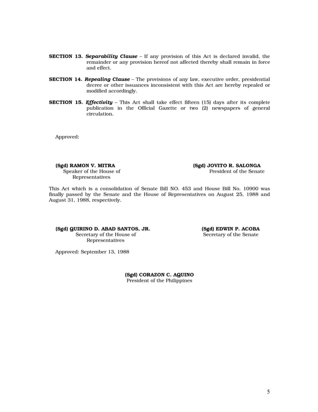 54278982 ra6675-generics-act-of-1988 | PDF