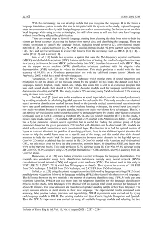 Spoken language identification using i-vectors, x-vectors, PLDA and ...