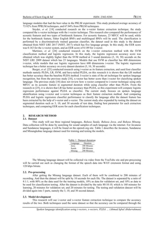 Spoken language identification using i-vectors, x-vectors, PLDA and logistic regression | PDF ...
