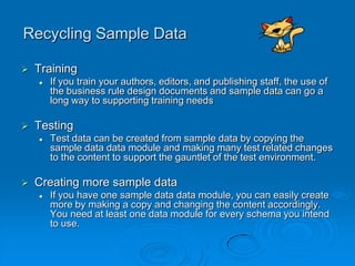 Sample_Data_and_Data_Modules | PDF