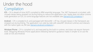 Building cross-platform mobile apps with Xamarin | PPTX