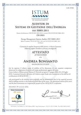 29301-Lead Auditor Energia | PDF