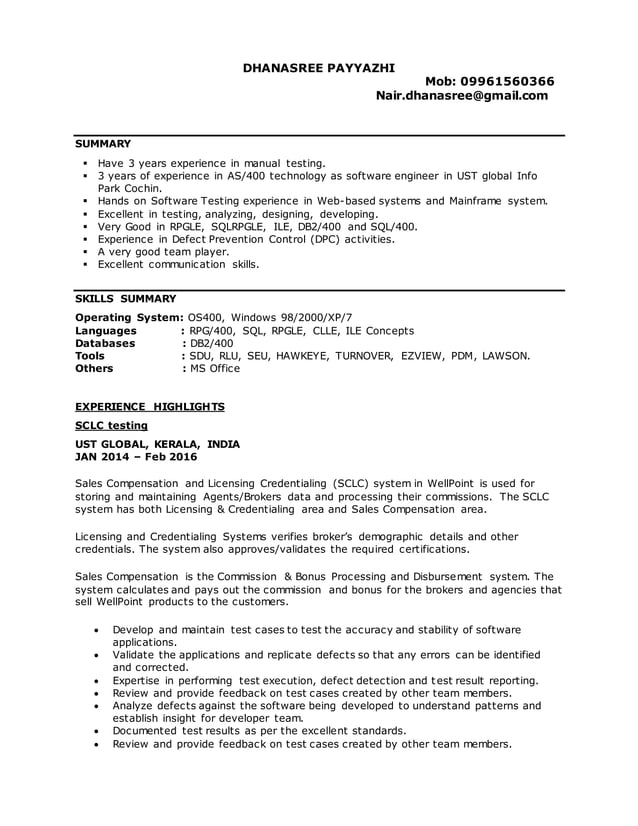 Resume _Dhanasree_Updated | DOCX