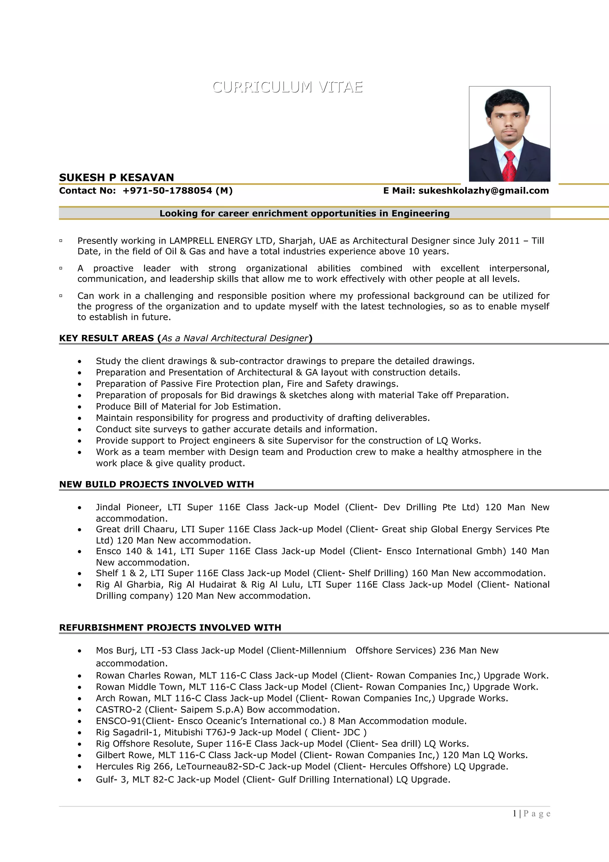 SUKESH-CV 01.09.2016